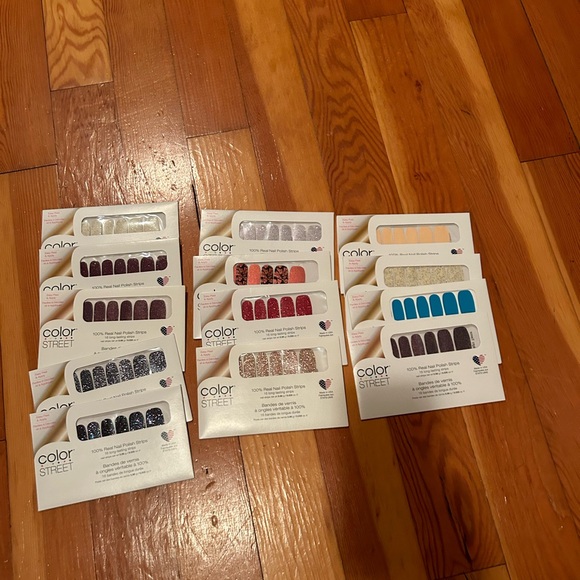 Color Street | Other | Color Street Nail Polish Strips Set | Poshmark